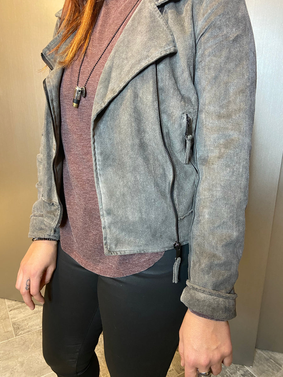 Ultra suede jacket – Stylebox